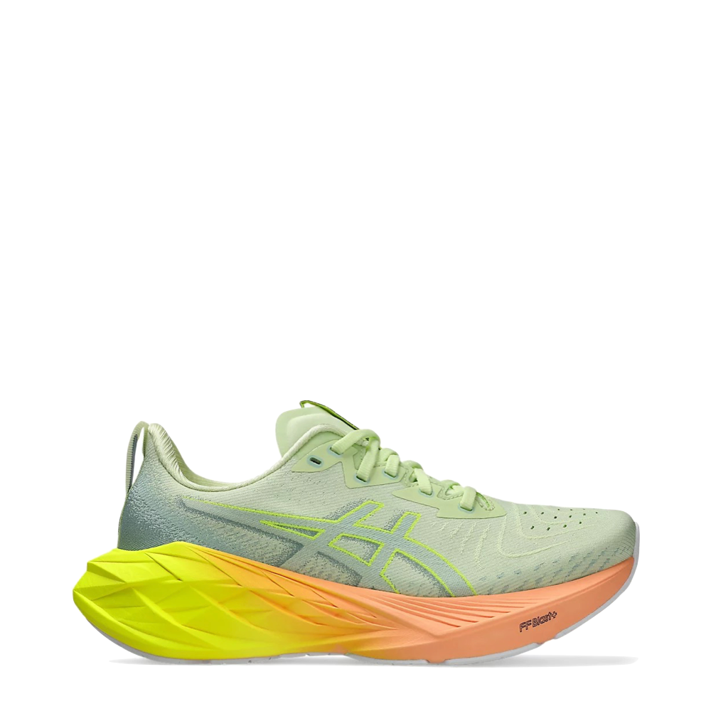 Asics Women's Novablast 4 Sneaker (Cool Matcha/Safety Yellow) – V&A ...